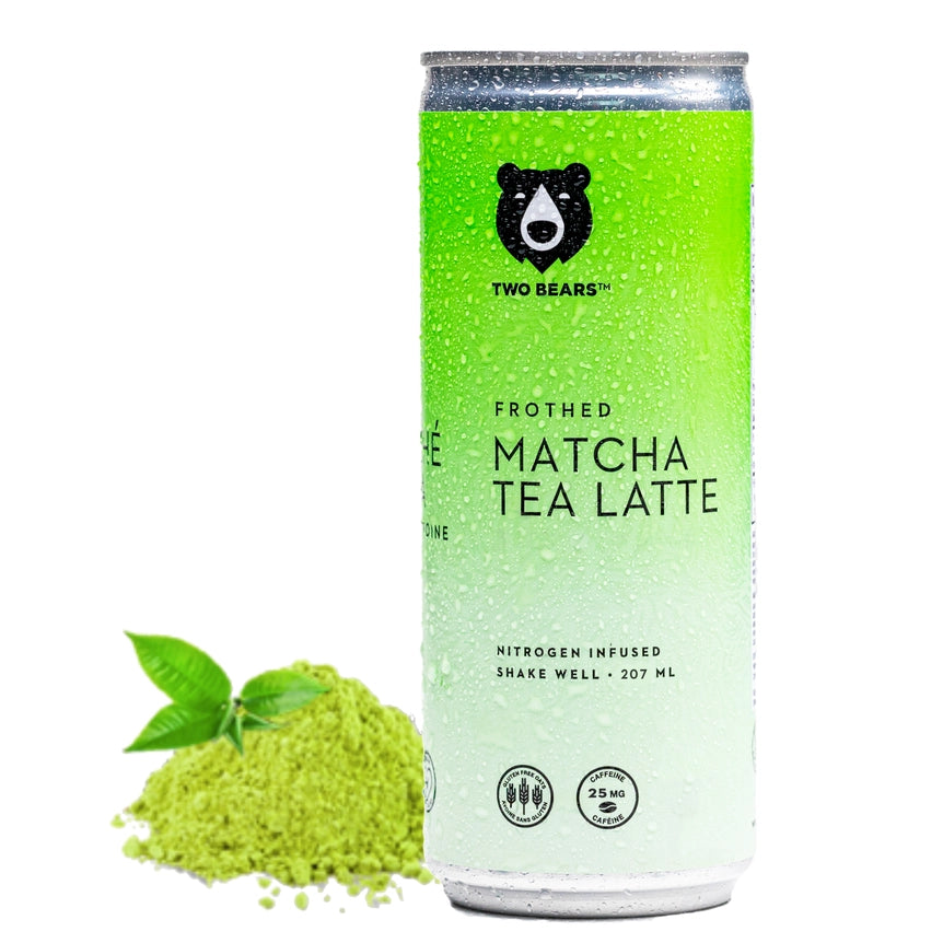 Té Frothed Matcha Latte Two Bears 6 un x 207 ml – KiosClub