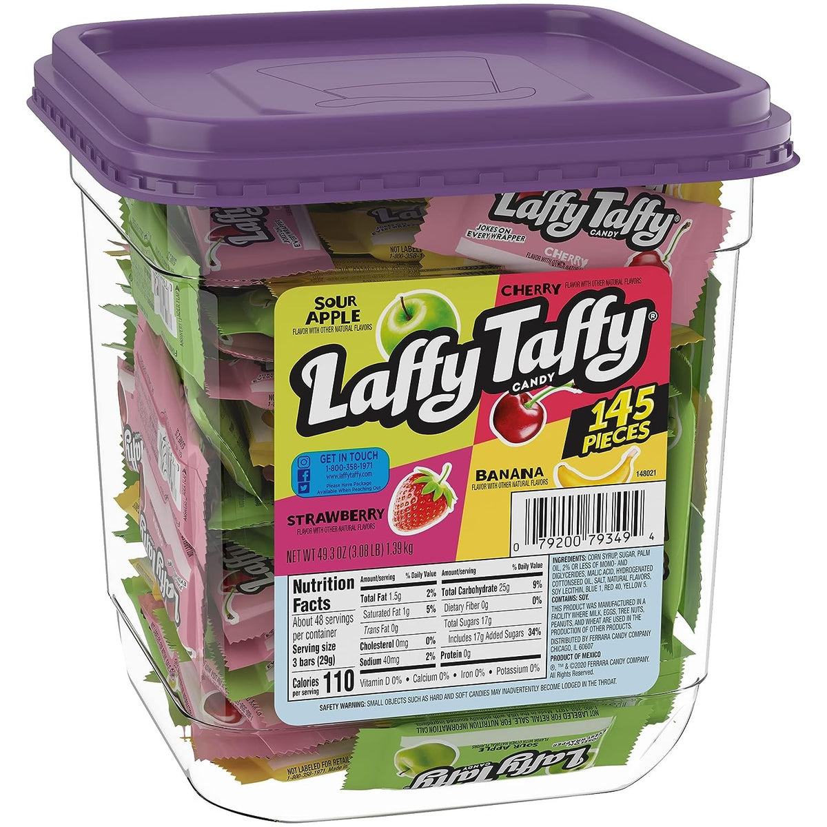 Masticables Surtidos Club Laffy Taffy – KiosClub