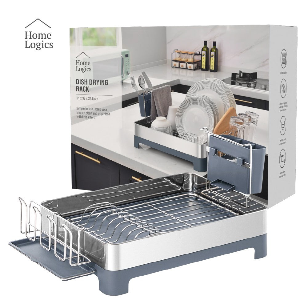 Secador Platos Acero Inoxidable Home Logics – KiosClub