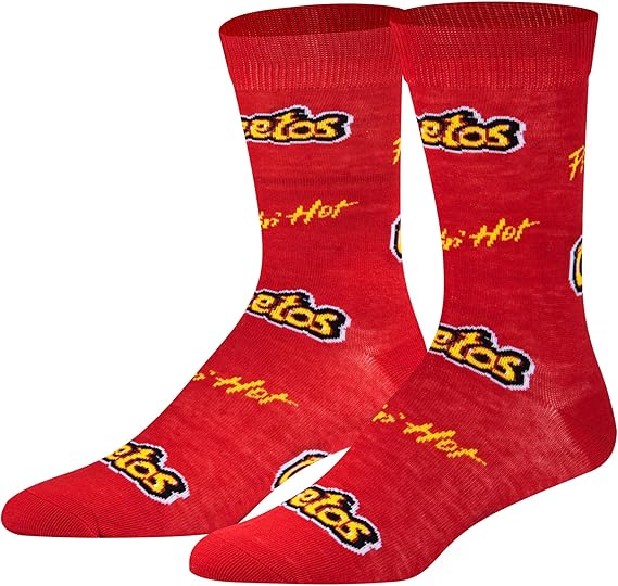 Calcetines Flamimn' Hot Cheetos Crazy Socks 1 un – KiosClub
