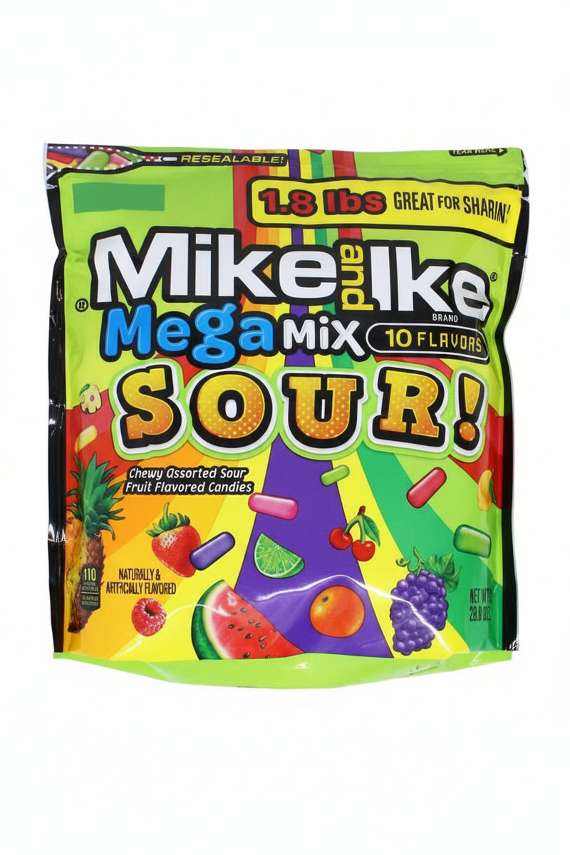 Masticables Mega Mix Ácido Mike and Ike 816 g – KiosClub