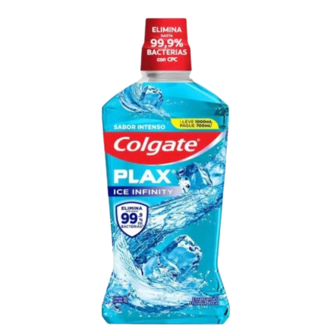 Enjuague Plax Ice Infinity Colgate 1 L – KiosClub