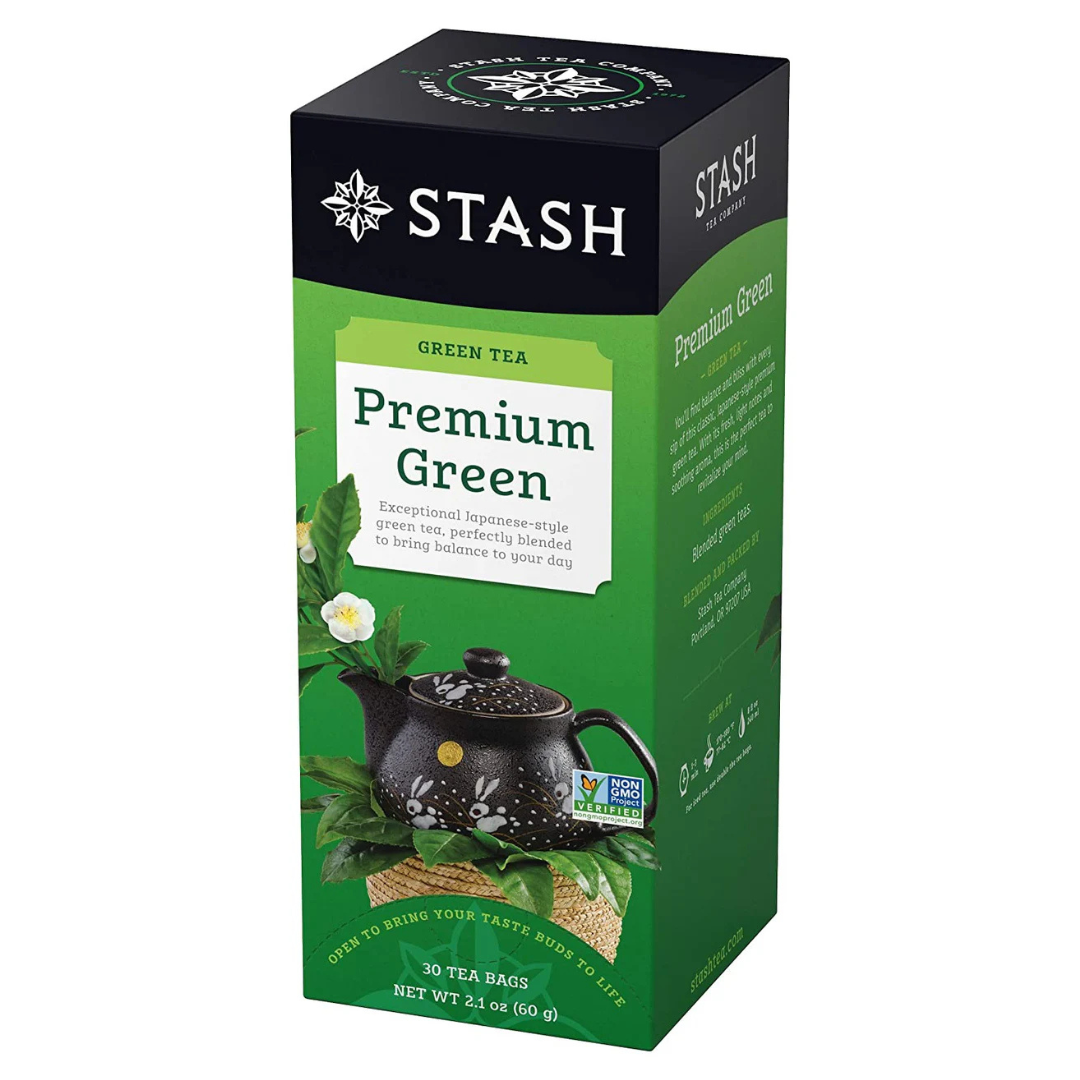 Té Verde Premium Stash 60 g 30 un – KiosClub