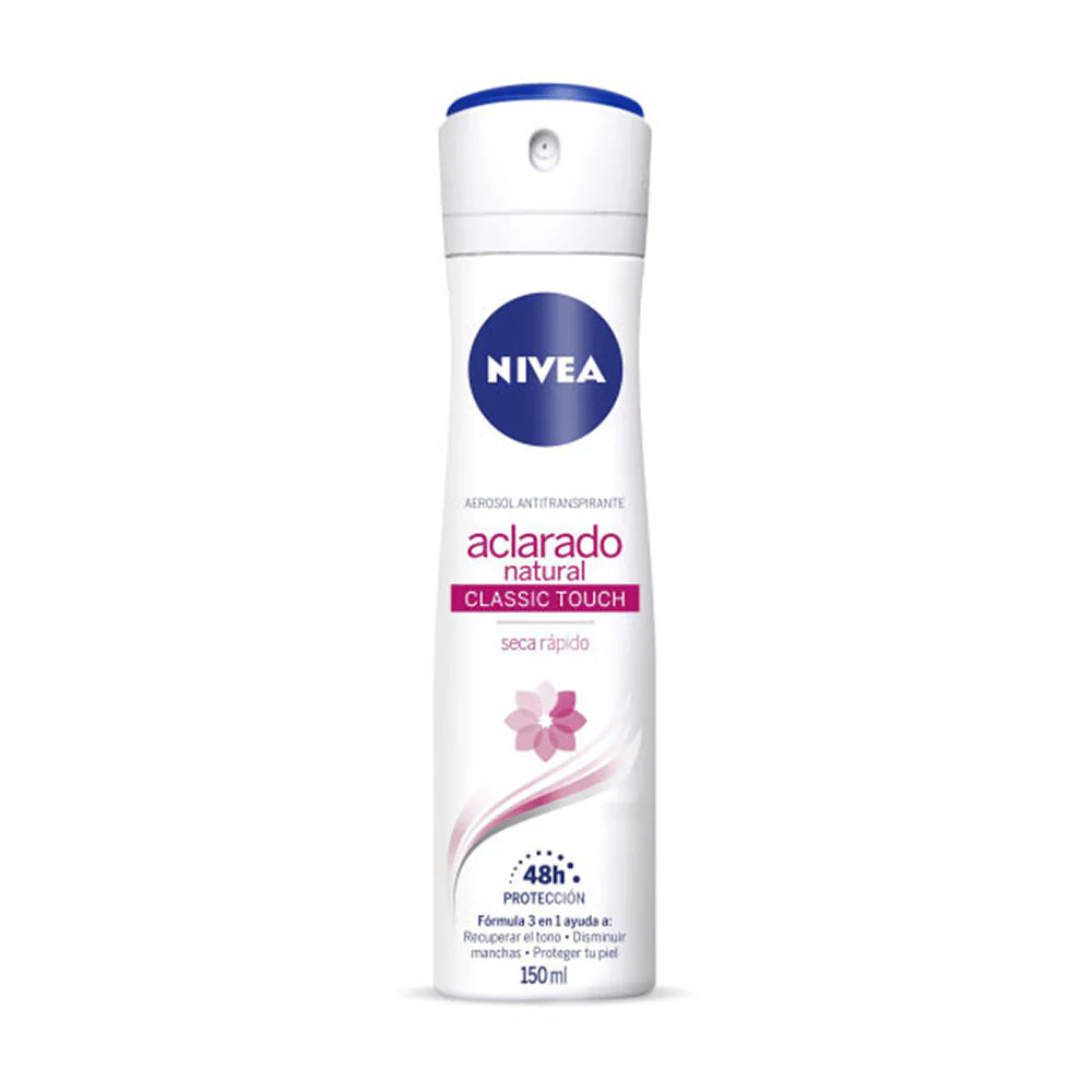 Desodorante Spray Aclarado Natural mujer Nivea 150 ml – KiosClub