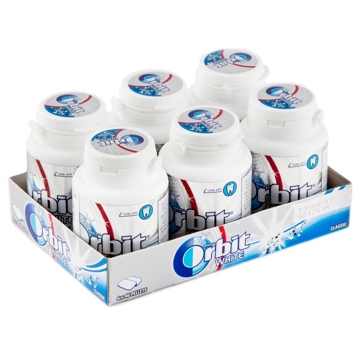 Chicles Professional White Bottle Orbit 6 x 64 g. – KiosClub