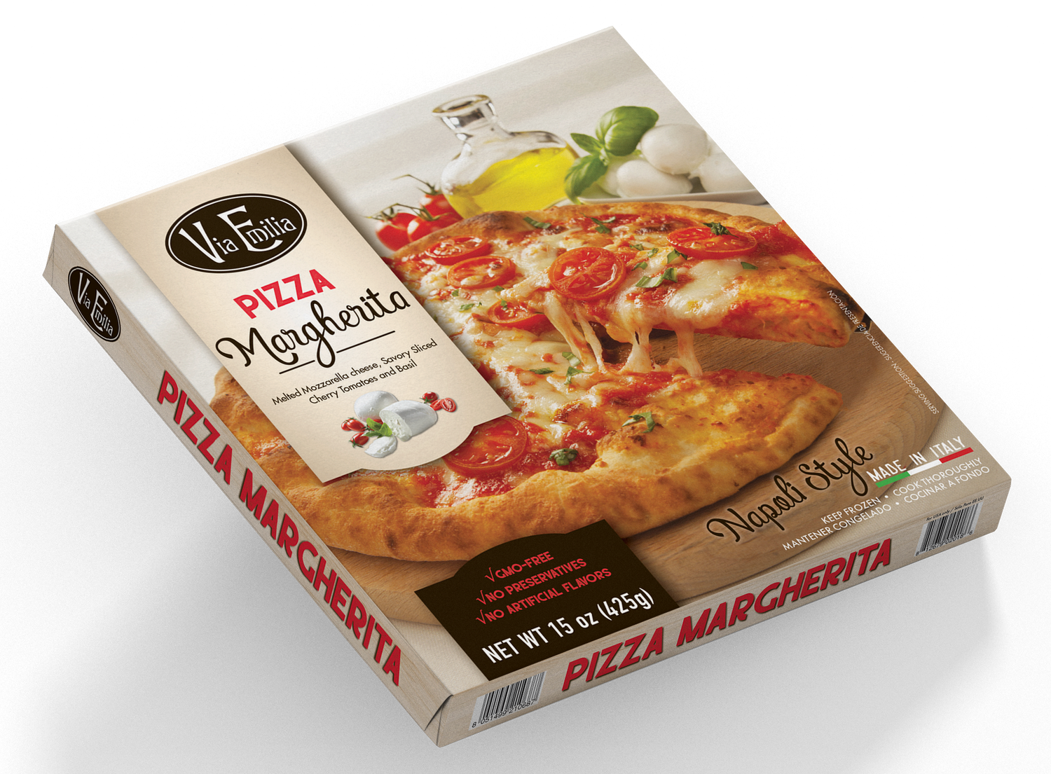 Pizza Margarita Napolitana Via Emilia 425 g – KiosClub