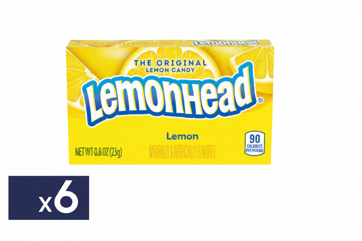 Caramelo Duro Limón Lemonhead 6 x 23 g – KiosClub