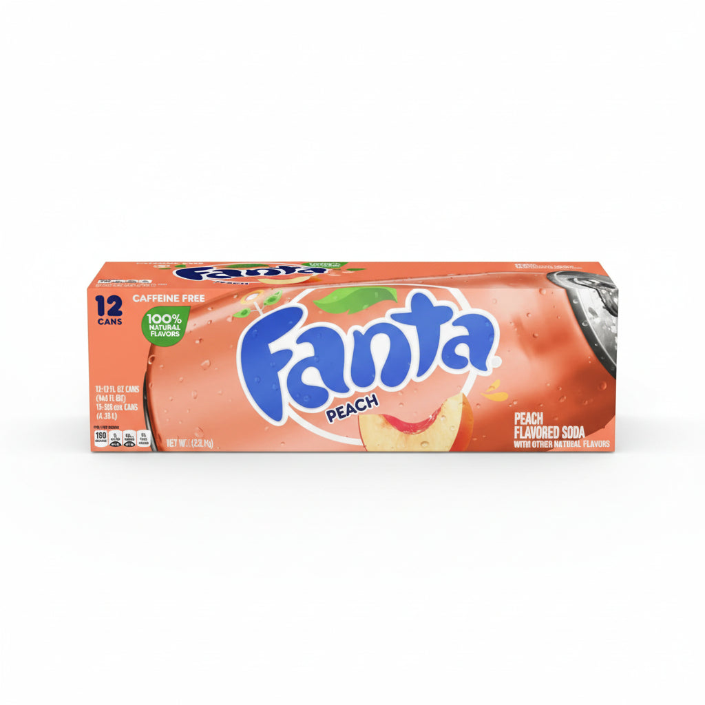 Bebidas Durazno Lata Fanta 12 x 355 ml – KiosClub