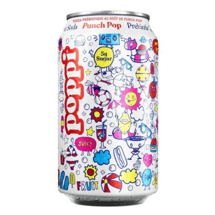 Bebida Prebiotic Punch Pop Lata Poppi 355 ml – KiosClub