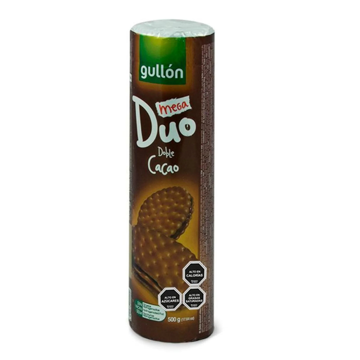 Galletas Sandwich Mega Duo Doble Chocolate Gullón 500 g – KiosClub